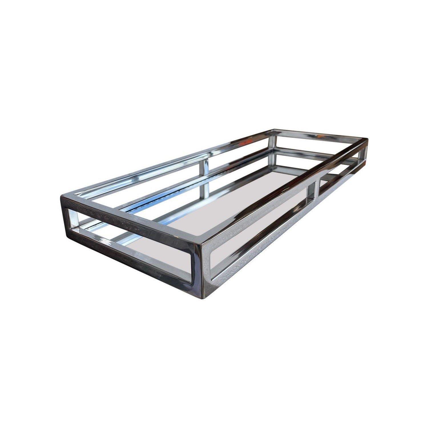 Rectangle Silver Mirror Tray – Odell Home