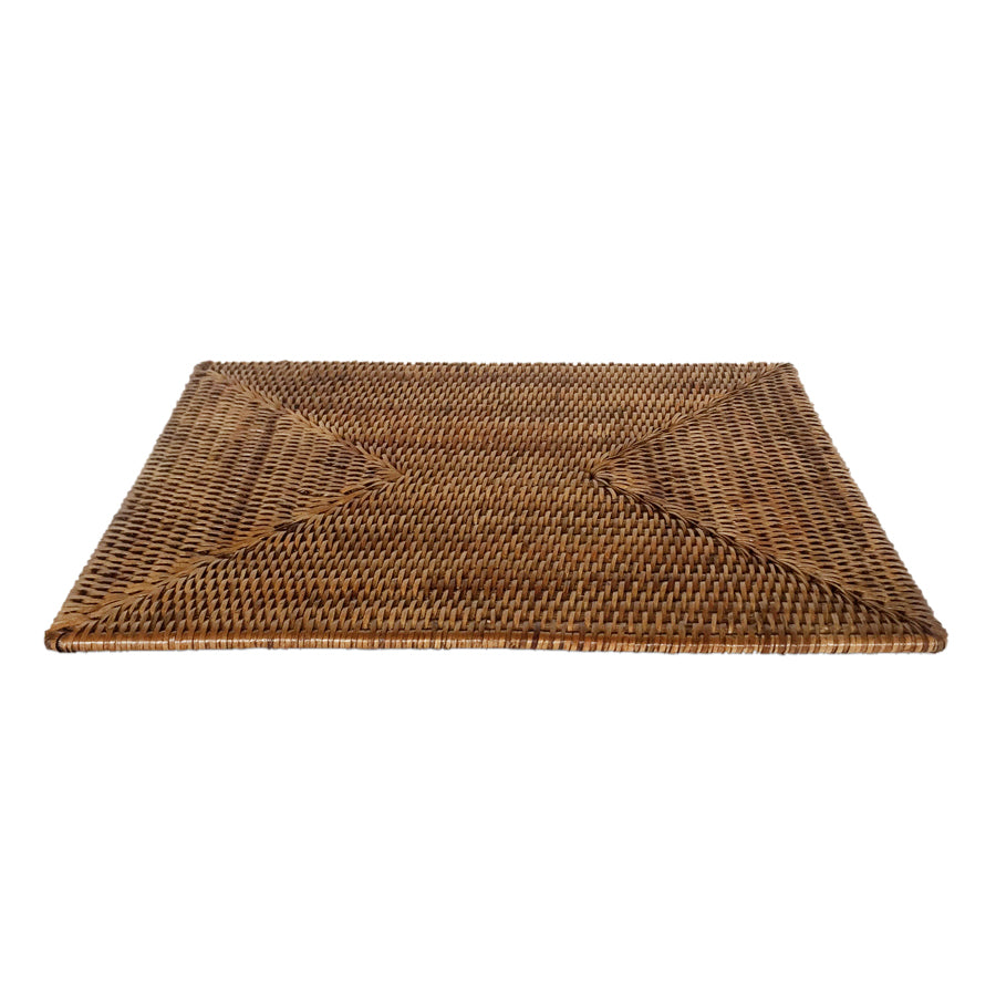 Rattan Rectangle Place Mat – Odell Home
